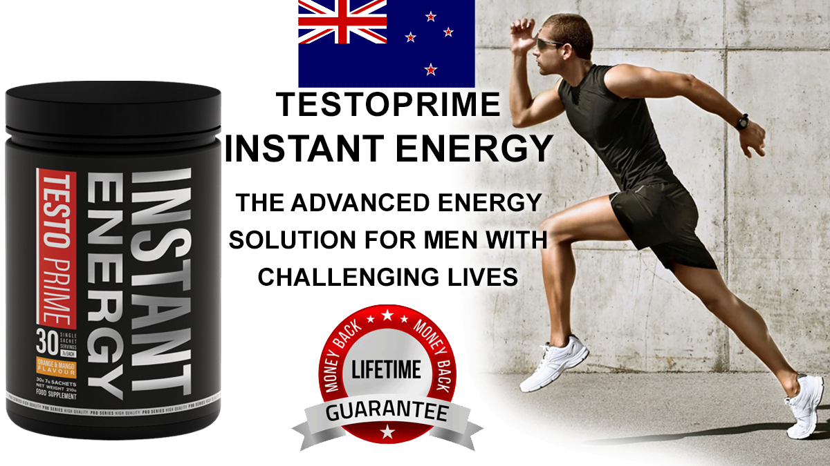 TestoPrime Instant Energy in NZ: #1 Aid for Pump & Energy!
